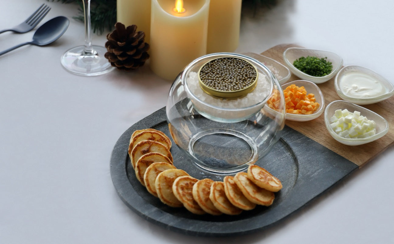 [Recipe] Caviar With Condiments | Fairmont at Home