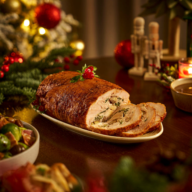 Festive Roast - Foie Gras Turkey Roulade | Fairmont at Home