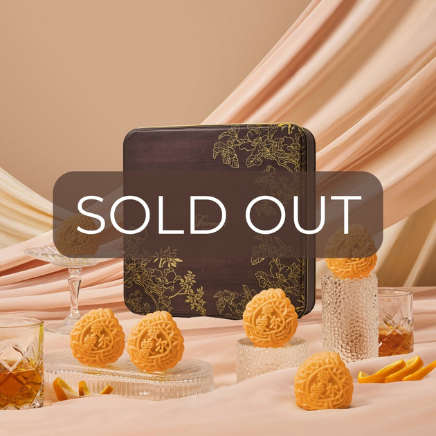 Whiskey Orange Snowskin | 威士忌香橙冰皮月饼⁣ | Box of 6 pieces | Fairmont at Home